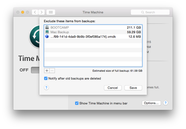 使用 Time Machine 備份 VirtualBox 的虛擬機 – 科科仔