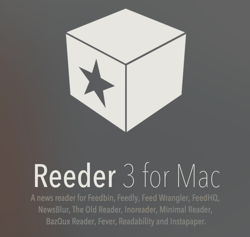 Reeder 3：極好用的 RSS 閱讀器 – 科科仔