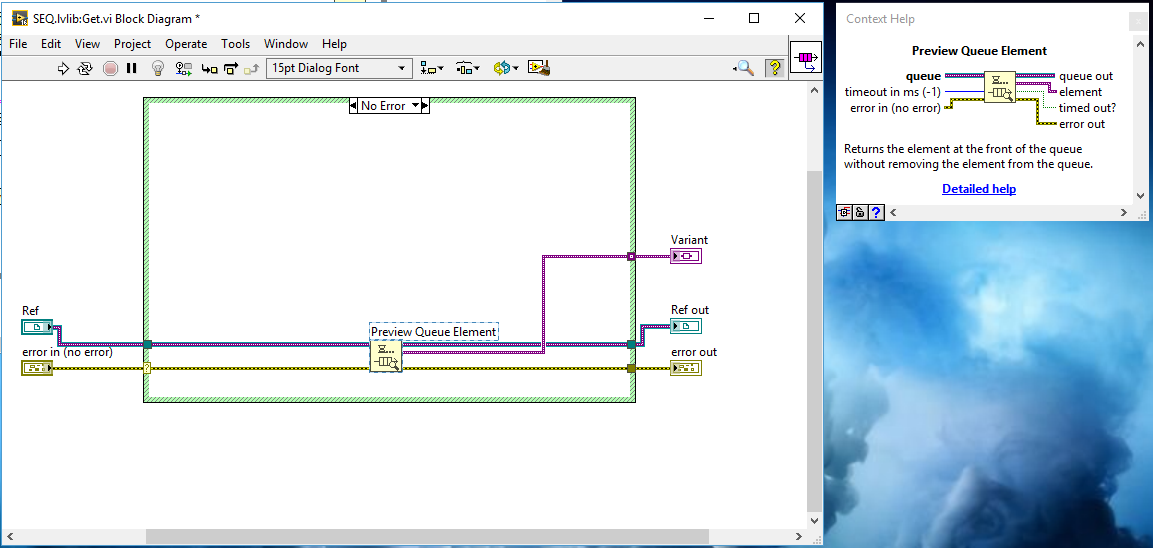LabVIEW 的 Single Element Queue – 科科仔