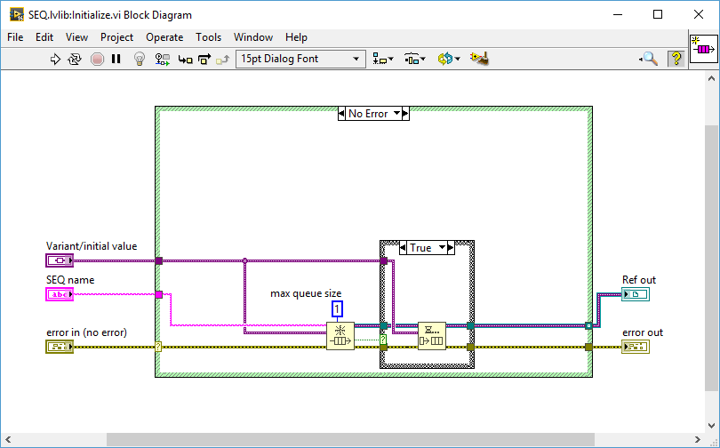 LabVIEW 的 Single Element Queue – 科科仔